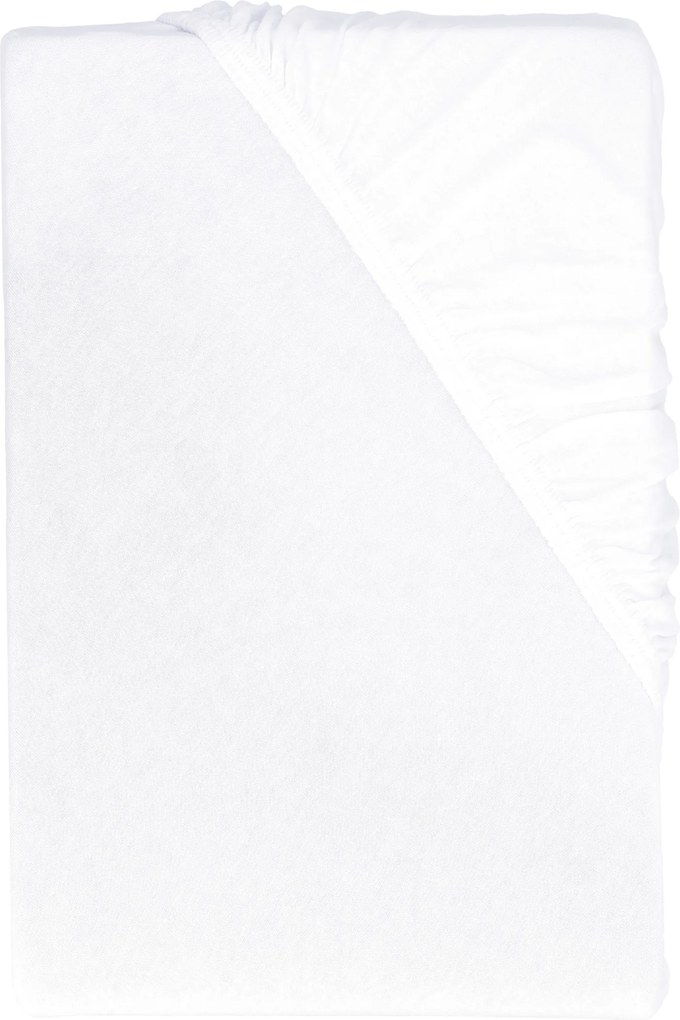 Livarno® Žerzejové napínací prostěradlo, 180–200 x 200 cm (bílá)