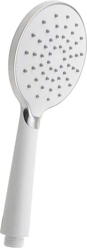 Sapho Ruční sprcha, 1 funkce, průměr 110 mm, ABS/bílá, chrom, bílá ( 1204-27 )