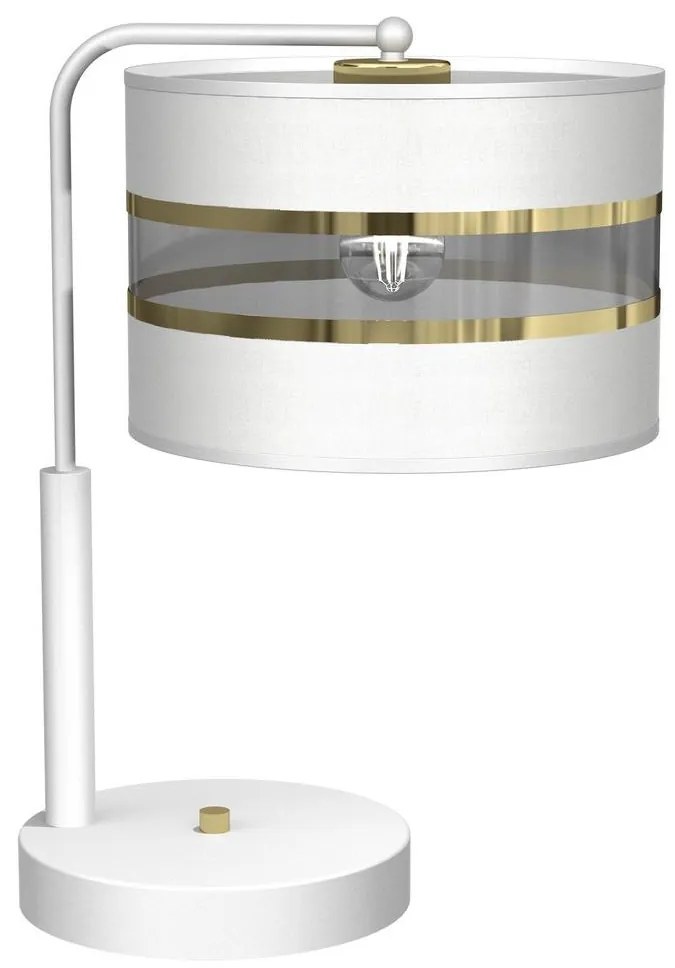 Milagro Stolní lampa ULTIMO 1xE27/6W/230V bílá MI1470