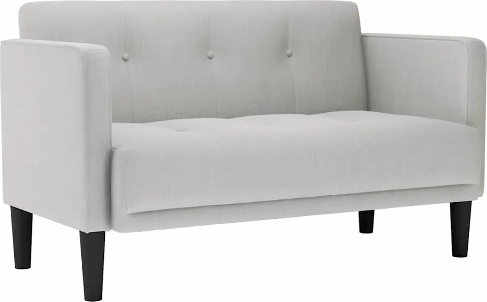 vidaXL Loveseat Sofa 111 cm textil [4100561] Barva: Žlutá