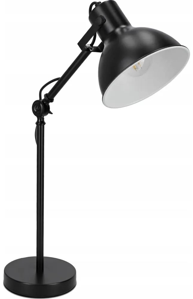 Stolní lampa 1xE27/40W/230V černá