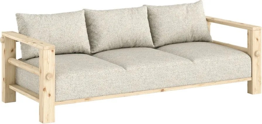 Světle šedá pohovka 225 cm Bare – Karup