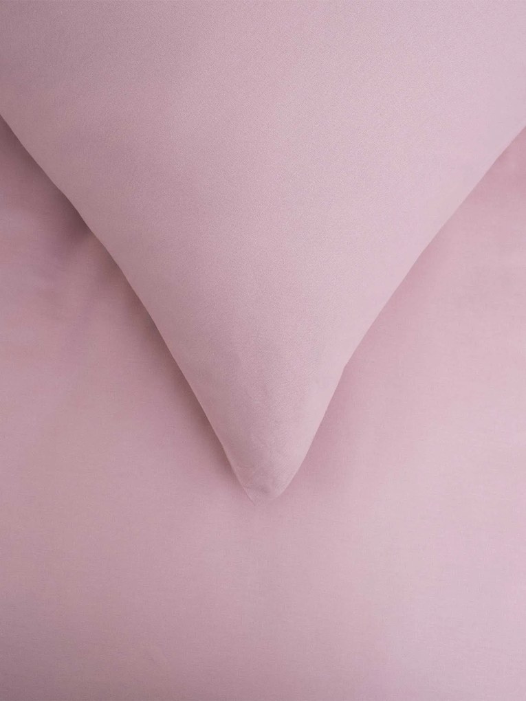 MK Lůžkoviny Bavlněný povlak na polštář Renforcé 70 x 90 cm - Jasmine starorůžová