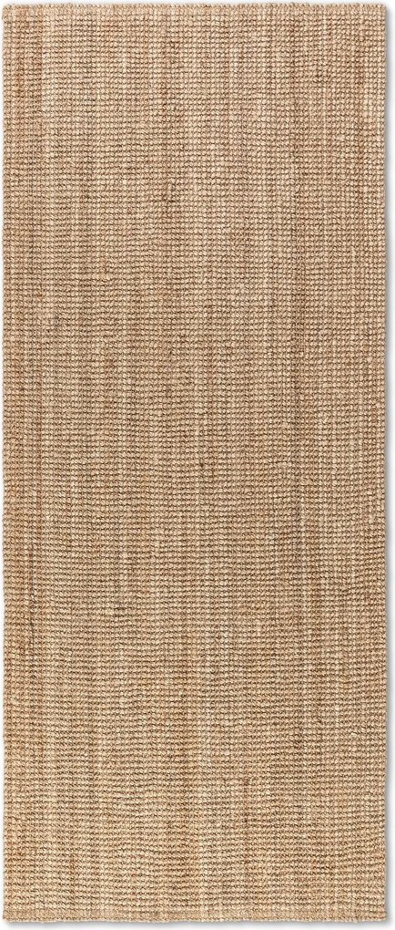 Hanse Home, Běhoun Bouclé Jute 105974 Natural Golden, 80x200, béžová, chodba / předsíň