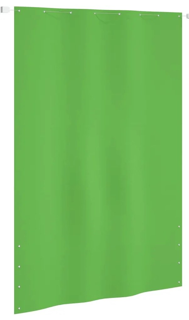 Balkonová zástěna světle zelená 160 x 240 cm oxfordská látka 148517