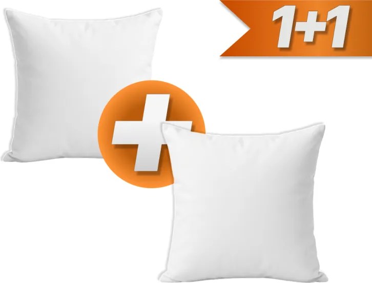 Polštář 40×40 antialergický standard EMI 1+1 ZDARMA