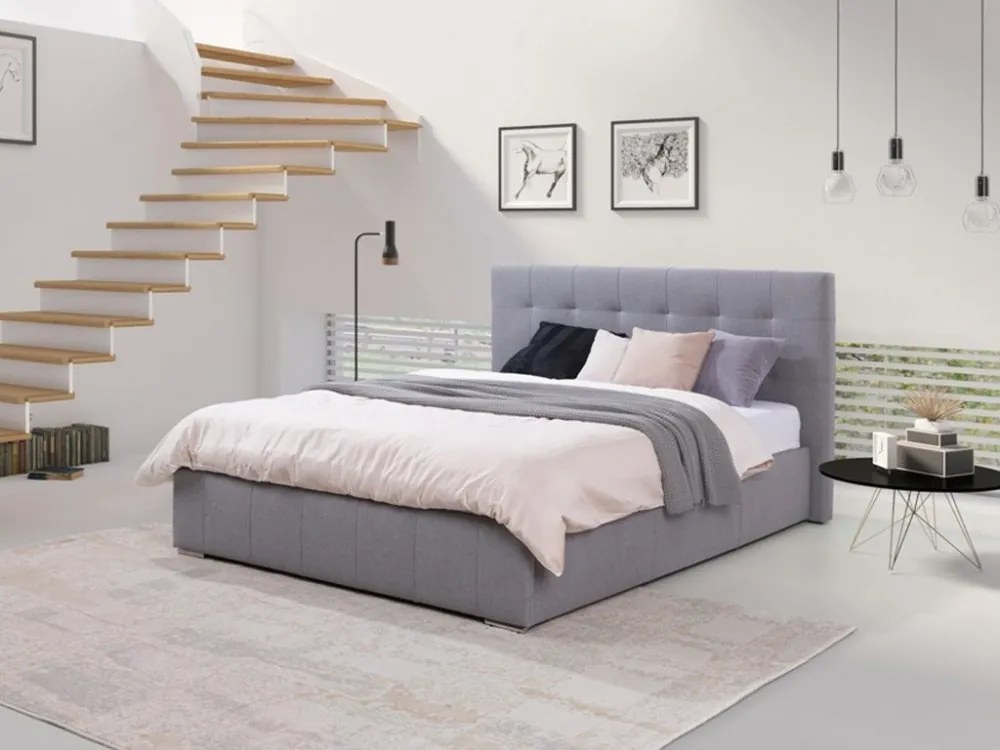 Moderní čalouněná postel KORSIKA 140x200 cm Charles 4