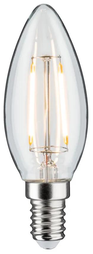 LED žárovka svíčková E14 C35 čirá LED žárovka svíčková C35 E14 2,5W čirá 220LM - 28363 - Paulmann