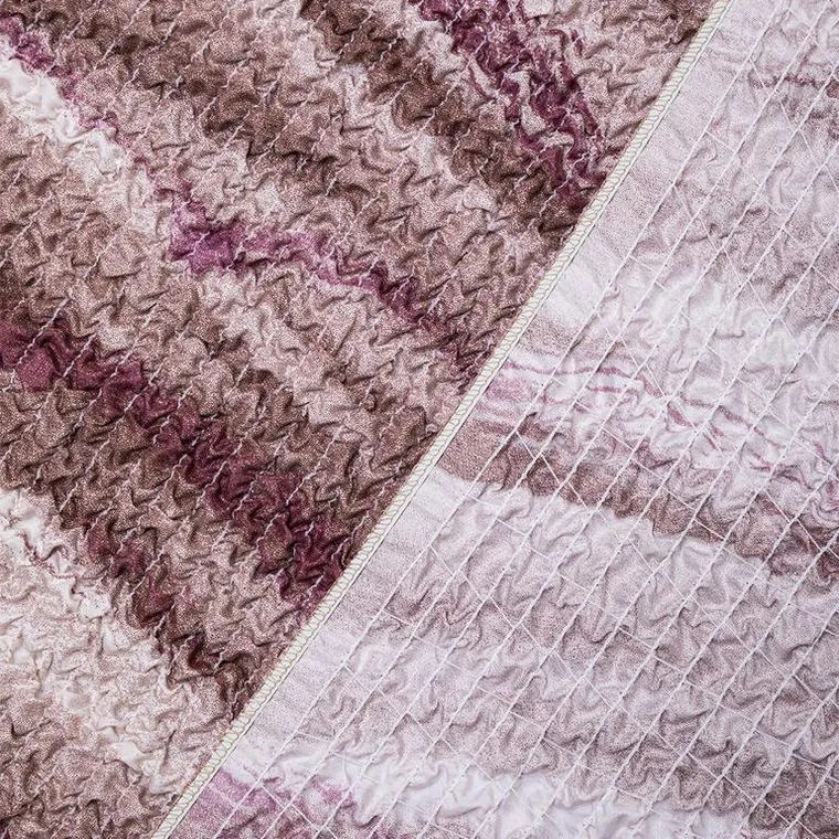 Bielastické potahy OCEANO NOVÉ hnědo-vínové křeslo (š. 60 - 110 cm)