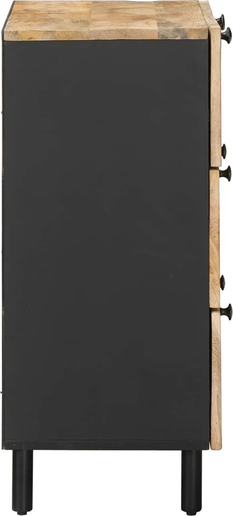 Úložné skříně 2 ks 120 x 33 x 75 cm Masivní mangové dřevo 3310163