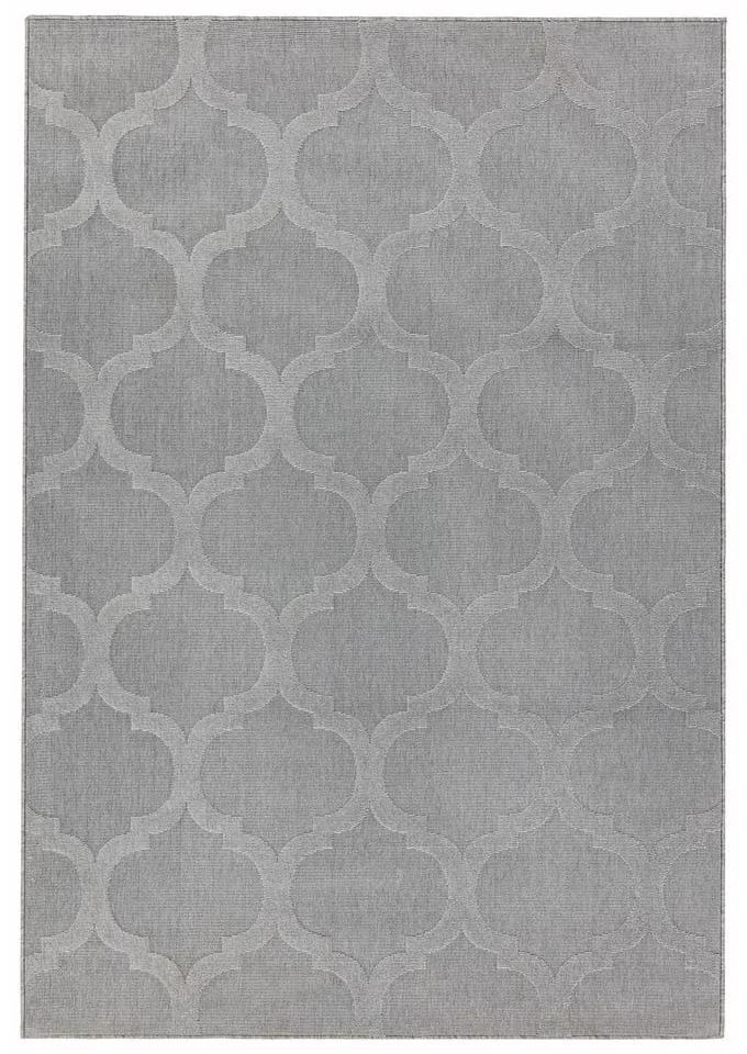 Šedý koberec Asiatic Carpets Antibes, 80 x 150 cm