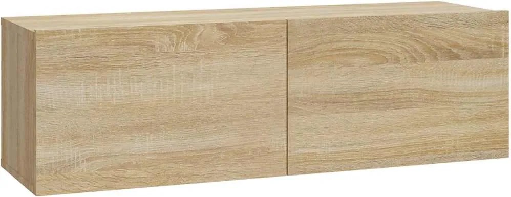 Nástěnná TV skříňka dub sonoma kompozitní dřevo 3114592
