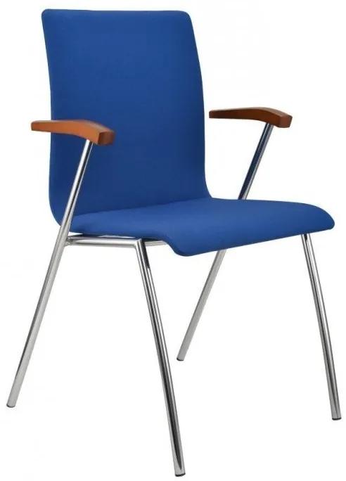 ALBA - Židle IBIS čalouněná s područkami