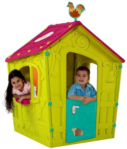 KETER MAGIC PLAYHOUSE dětský domek, zelená/fialová 17185442