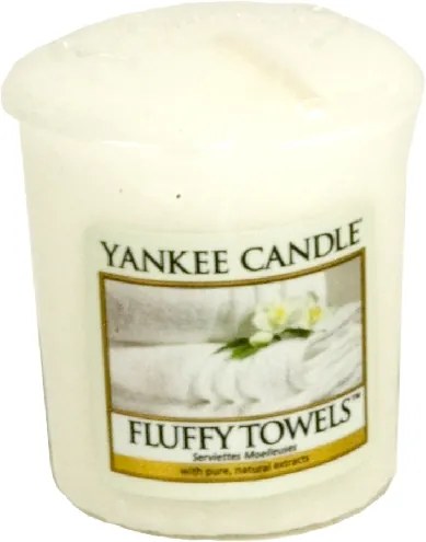 Svíčka votivní Fluffy Towels, Yankee Candle