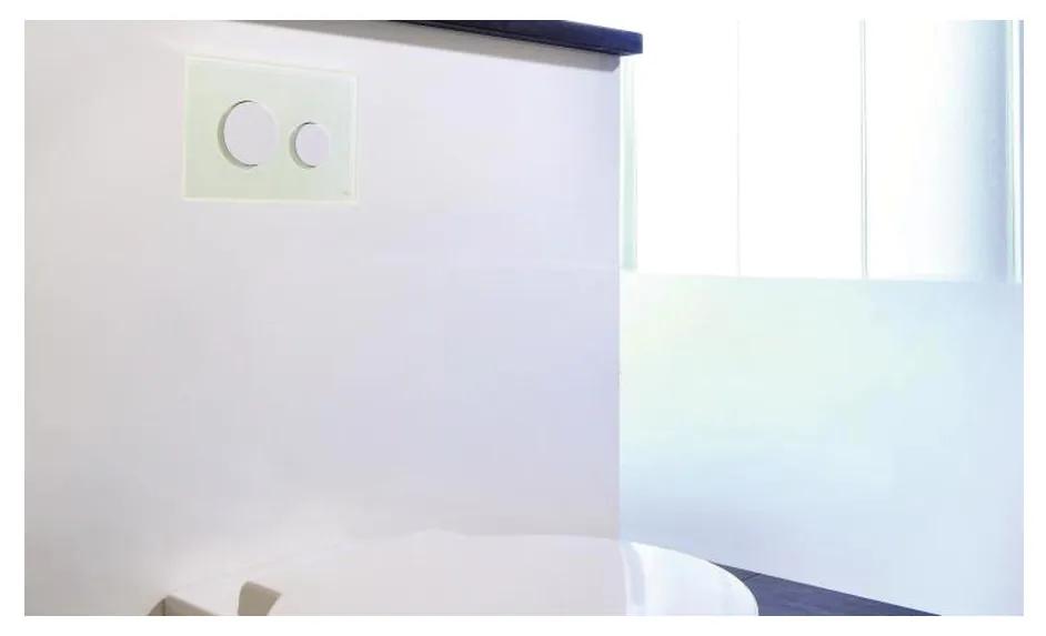 TECE TECEloop- Ovládací tlačítko, skleněné, bílé sklo - bílé 9240650