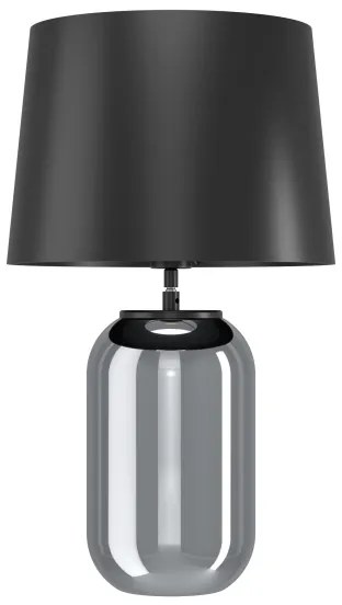 Eglo 390063 - Stolní lampa CUITE 1xE27/40W/230V černá/kouřová