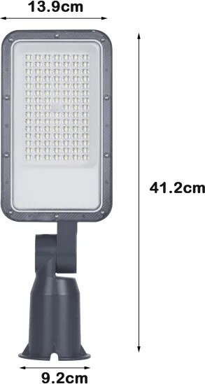 Brilagi -LED Venkovní pouliční lampa s kloub. URBANLIGHT LED/50W/230V antr IP65