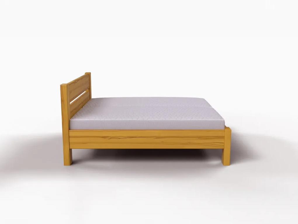 Ekointerier Tyger postel - buk jádrový Moření: č. 104 - olše, Rozměr: 140 x 200 cm