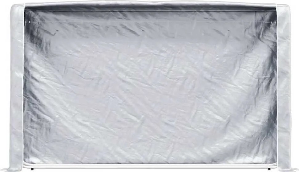 vidaXL Stojan na palivové dřevo s krytem proti dešti 250x25x150 cm [4100711]