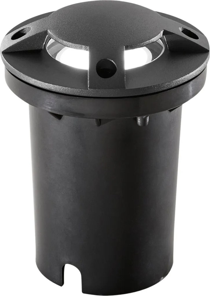 FAN I-HUMMER-R4-ANT Pojízdné svítidlo Faro Carrabile Hummer Inox, antracitové, 1 x GU10, 10,5 x 10,5 x 14,4 cm, IP67 - FANEUROPE