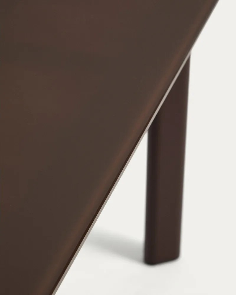 Zahradní jídelní stůl se skleněnou deskou 90x180 cm Erice – Kave Home