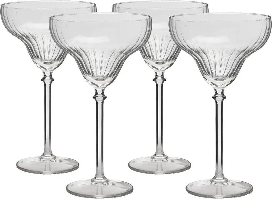 Skleničky v sadě 4 ks na koktejly 280 ml Noble – BonBistro