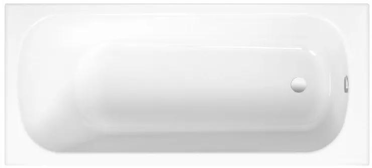 Bette Form - Vestavná vana 1700x730 mm, BetteGlaze Plus, bílá 2946-000PLUS