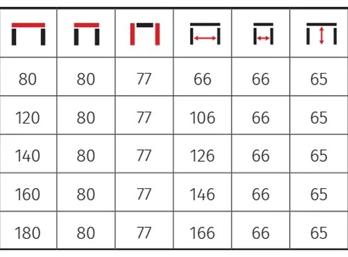 Stima Rozkládací jídelní stůl CASA Mia dub Rozměr stolu: 80 x 80 cm (+40 cm)