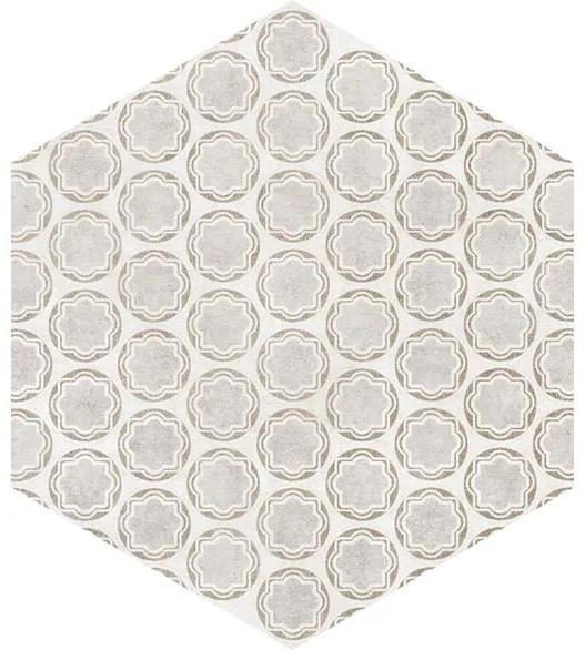 EBS Alpha dlažba 25,8x29 hexagon mix beige 1 m2