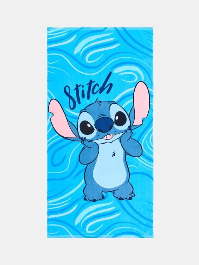 Sinsay - Ručník Lilo & Stitch - modrá