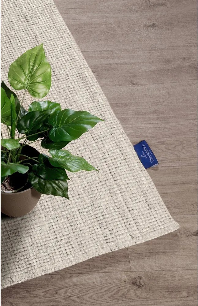 Bílý oboustranný/ručně tkaný jutový koberec 200x290 cm Rosalie – Villeroy&Boch