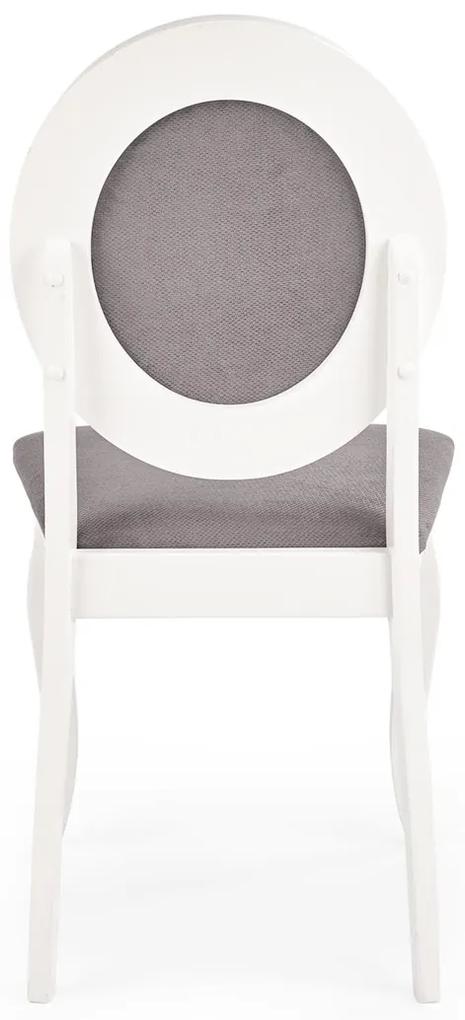 Halmar Jídelní židle Barock, bílá
