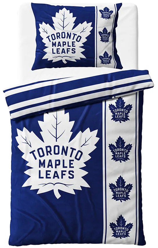 Mikroplyšové povlečení nhl toronto maple leafs belt