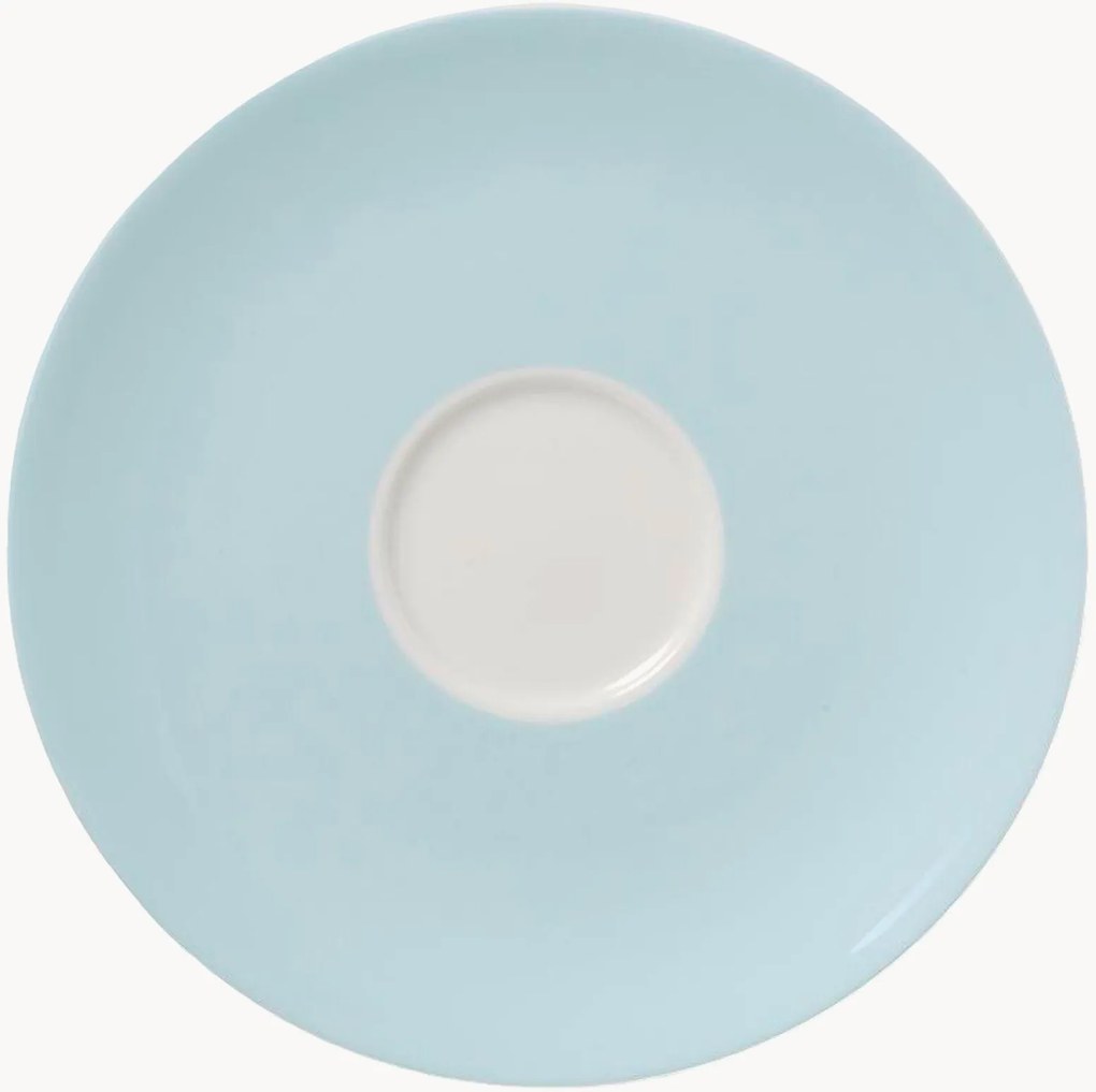 Sada podšálků z kostního porcelánu Pastel, 6 dílů