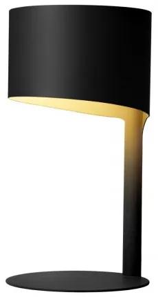 LUCIDE KNULLE Table Lamp E14 H28,5 D15 cm Black stolní lampa