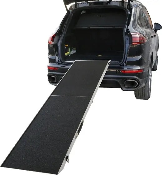 Skládací nástupní rampa pro psy do auta – 183 × 38 cm
