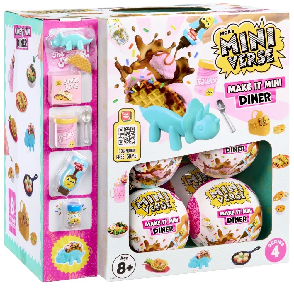 MGA MGA's Miniverse Mini Food Občerstvení série 4A