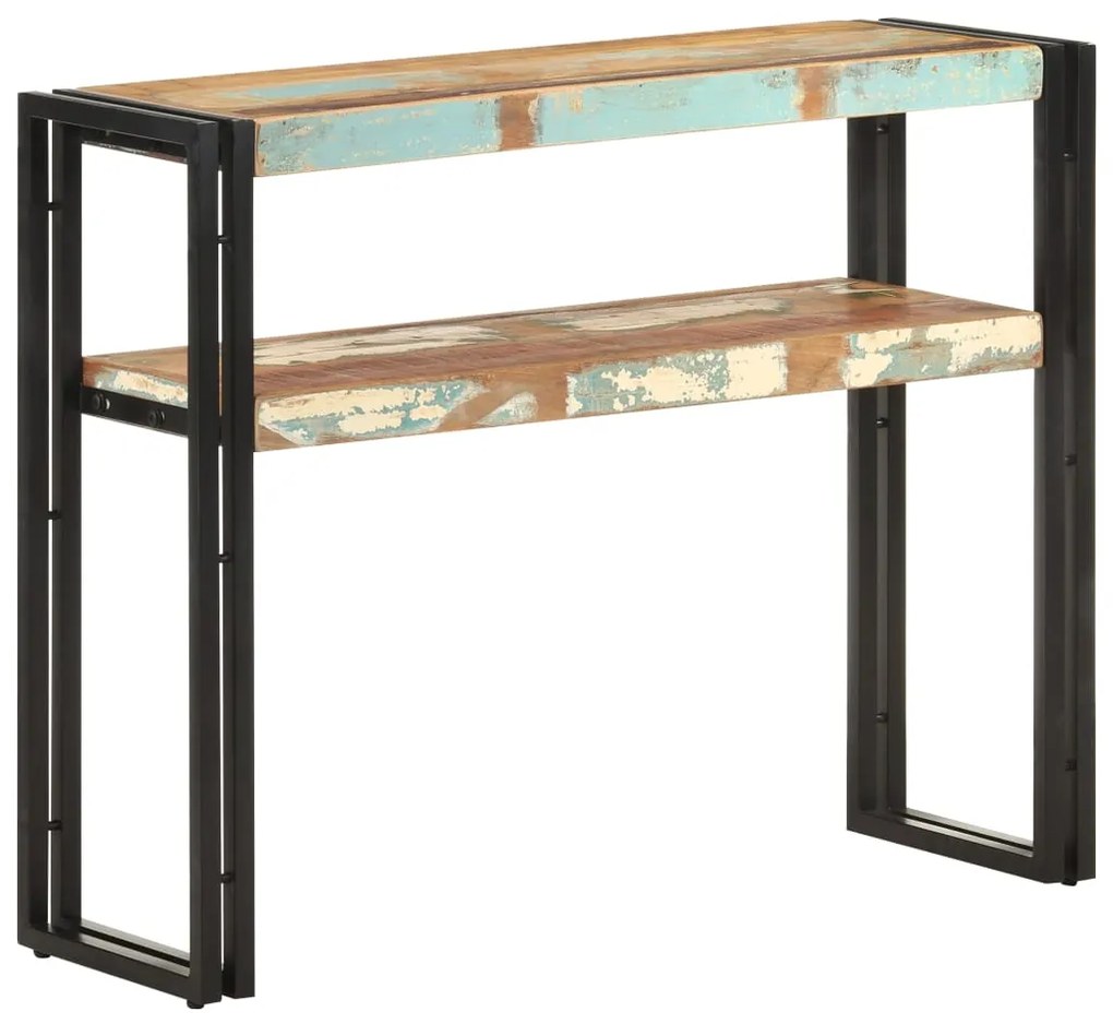 321098 vidaXL Konzolový stolek 90 x 30 x 75 cm masivní recyklované dřevo