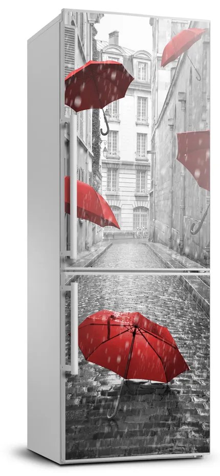Wallmuralia Tapeta na ledničku nálepka Deštník Francie 60x180 cm