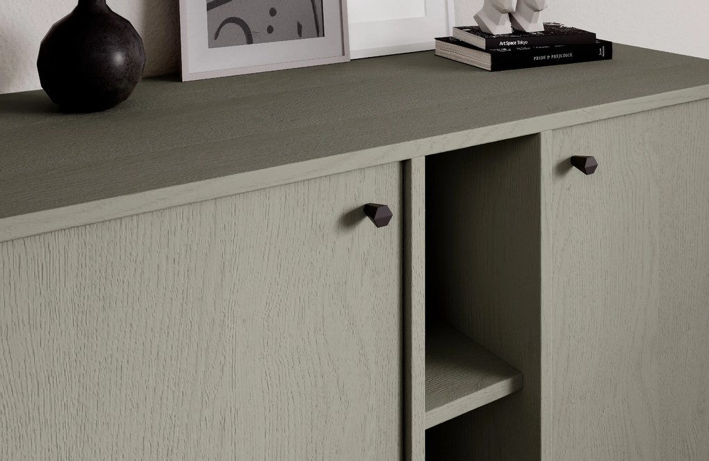 ADRK Furniture Komoda 2D 2S 2P Tili ADRK-CHES-TIL-2D-2S-2P-E