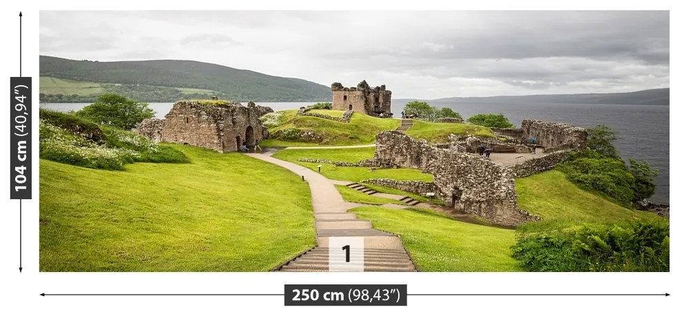 Fototapeta Hrad Loch Ness 104x70