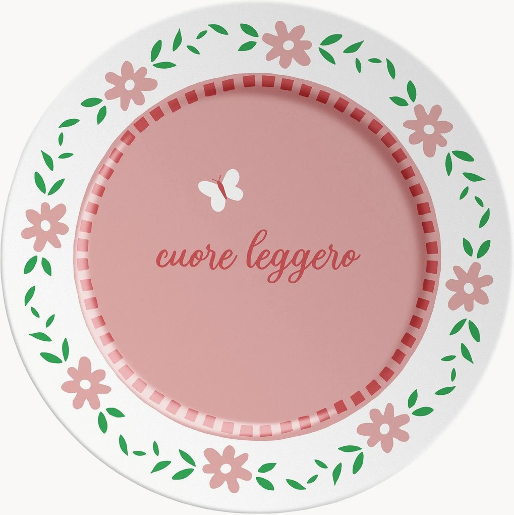 Porcelánový dezertní talíř Cuore Leggero