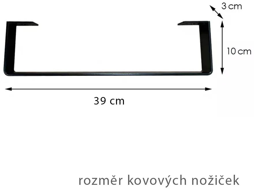 Obývací stěna se skříní CALI | 3 díly | 333,5 cm | sestava F | artisan