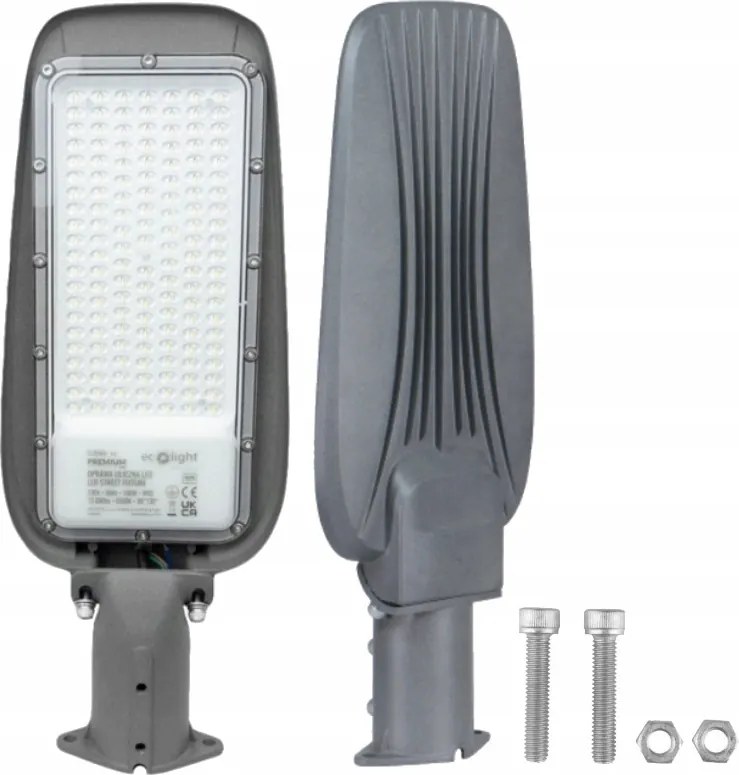 Led pouliční lampa Lucerna 100W 13000lm 4000K Vodotěsná Odolná Silná