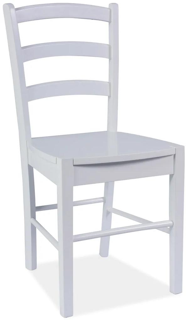 Casarredo Jídelní dřevěná židle CD-38 bílá