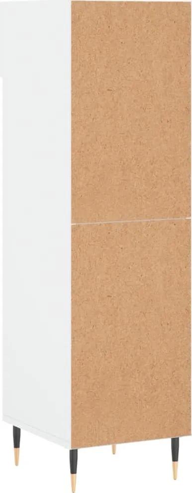 vidaXL Botník 30 x 35 x 105 cm kompozitní dřevo [829654] Barva: Betonová šedá