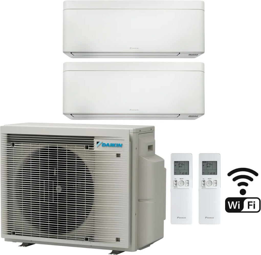 Klimatizace Daikin Stylish 2x2,5 kW - sestava 2+1 včetně montáže