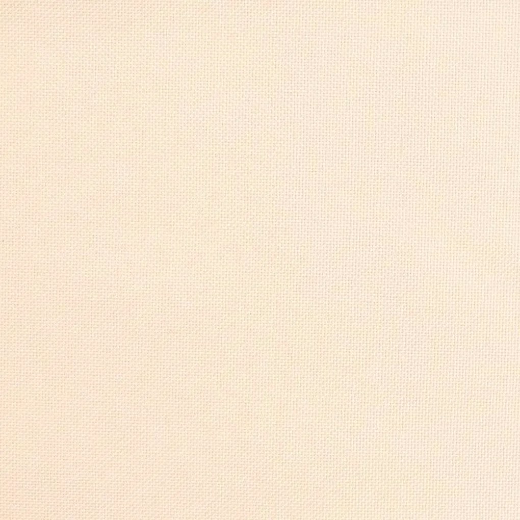 Houpací křeslo krémové textil 329424