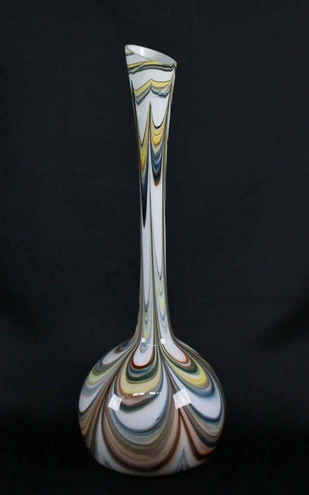 Levné-garnýže.cz - Váza designová Koule střední pastelově duhová 80 cm